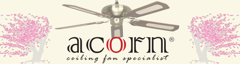 Acorn Ceiling Fans in Singapore | Sense N Bedeck